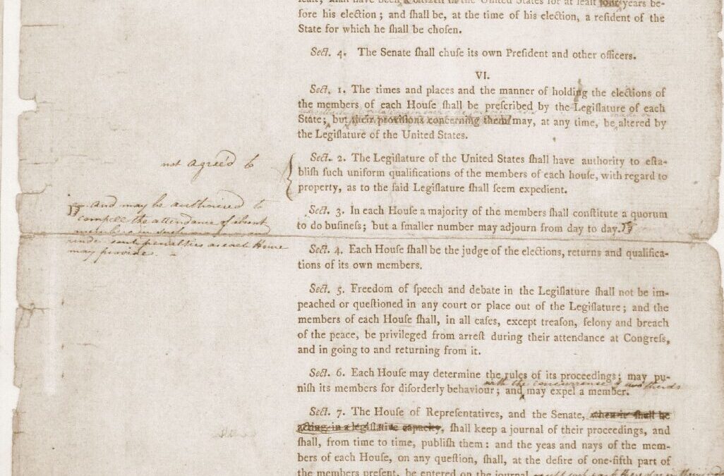 Final Constitution Detail Page 2 - American Independence Museum