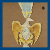 Watercolor of the Society of the Cincinnati Eagle - American ...