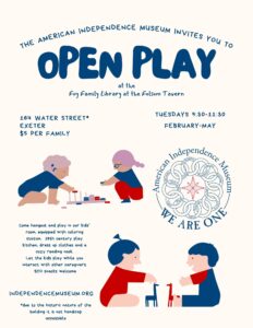 Click to learn more about Open Play - American Independence Museum